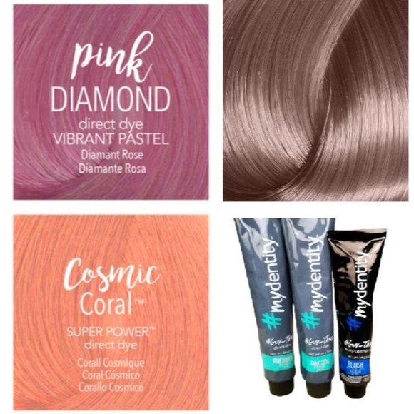 guy tang | Hair | 3 Pc Guy Tang Pink Peach Hair Dyes And Toner For ...